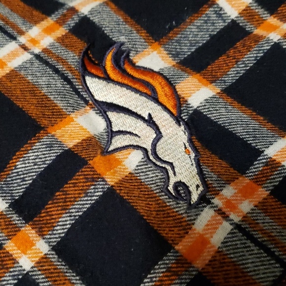 NFL | Intimates & Sleepwear | Denver Broncos Plaid Flannel Pajama Pants ...